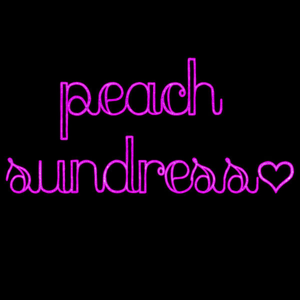 Peach Sundress Font by TutorialesPPyG on DeviantArt