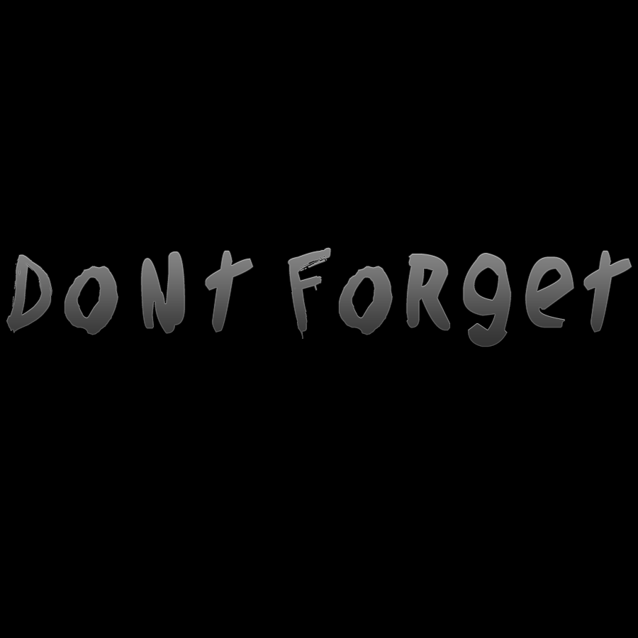 Dont Forget Font by TutorialesPPyG on DeviantArt