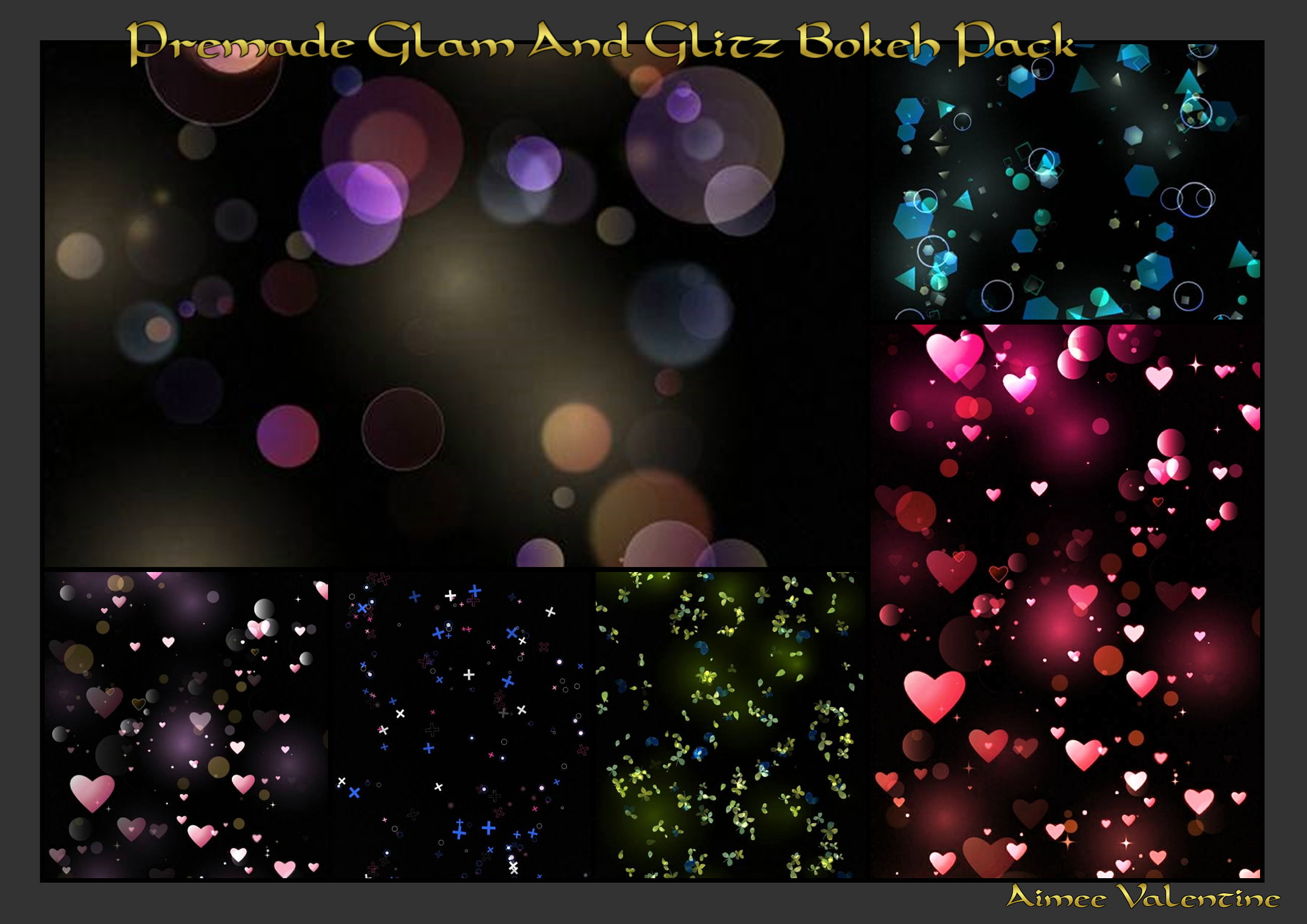 Premade Glam And Glitz Backgrounds Pack by LadyValsArt1983 on DeviantArt