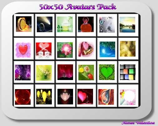 50x50 Avatars Pack by LadyValsArt1983 on DeviantArt