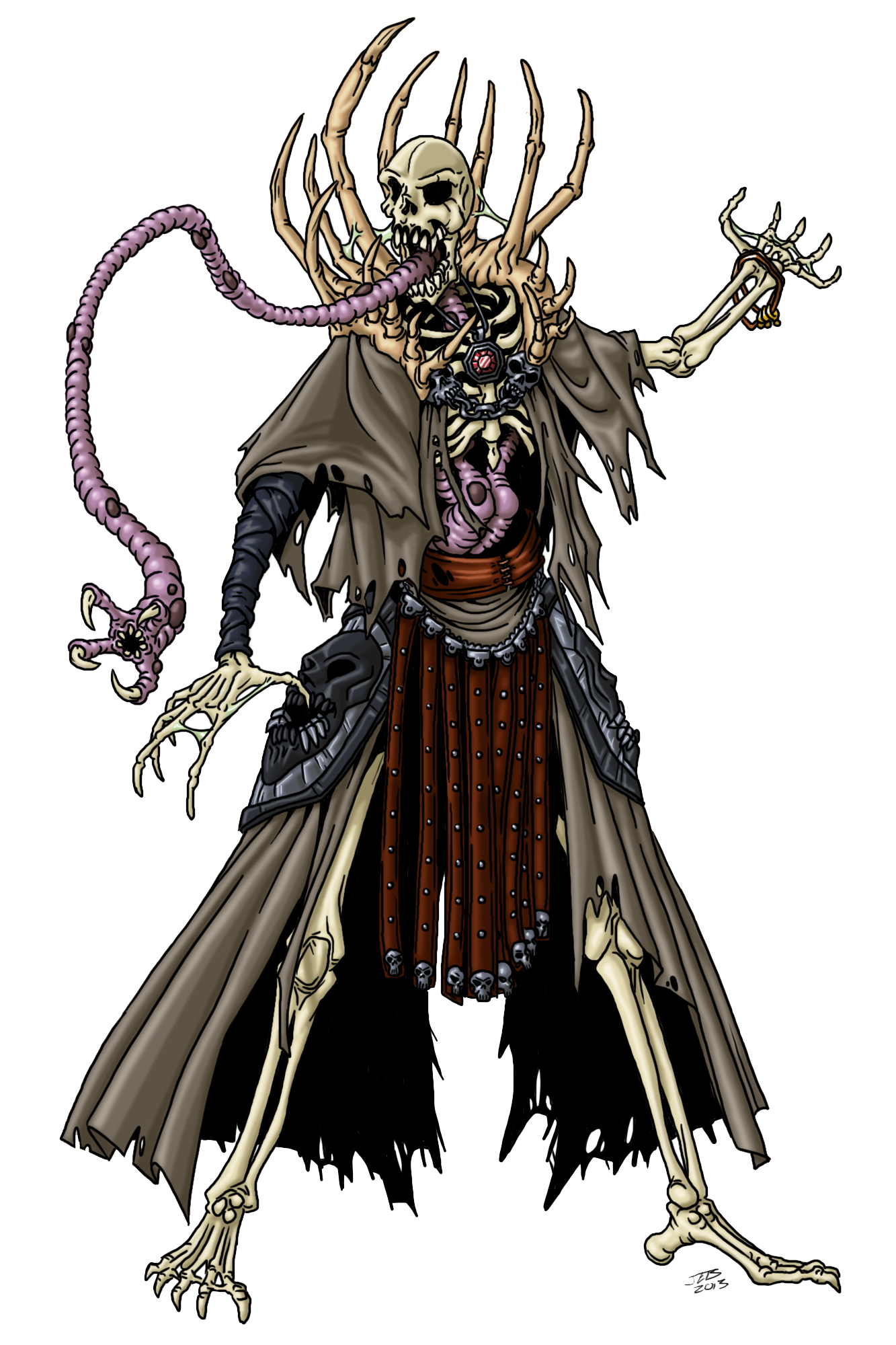 Mohrg-Lich by ProdigyDuck on DeviantArt