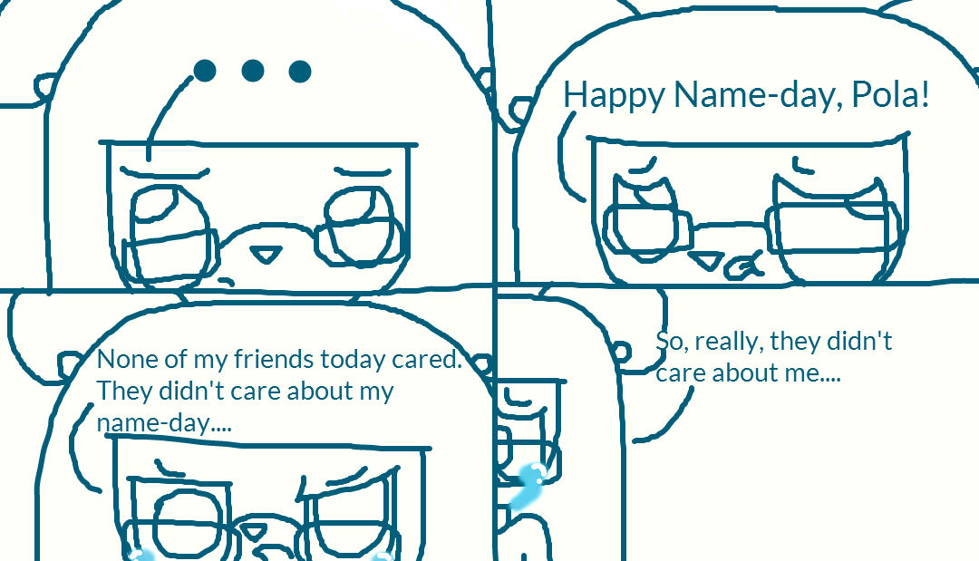 Happy name-day, Pola! by Polabear-loves-art on DeviantArt