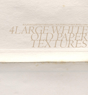 4 large WHITE old paper by smowlstudio on DeviantArt