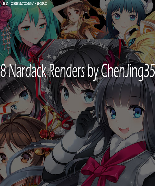 Nardack Render Pack by ChenJing35 on DeviantArt