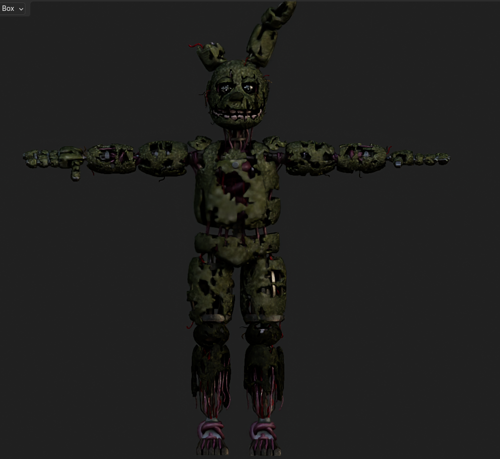 My Springtrap retexture Release by WardenPlayz69 on DeviantArt