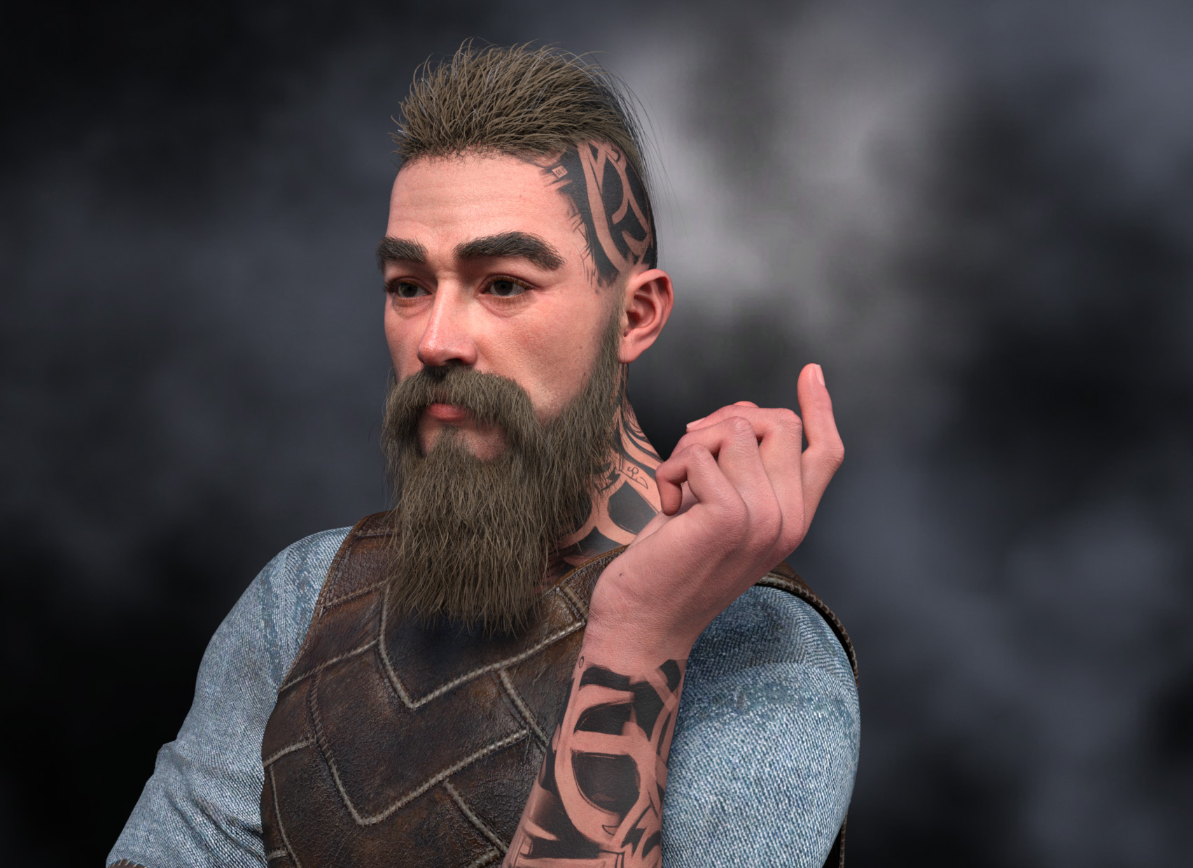 Viking Portrait 1.0 by VX3TV on DeviantArt