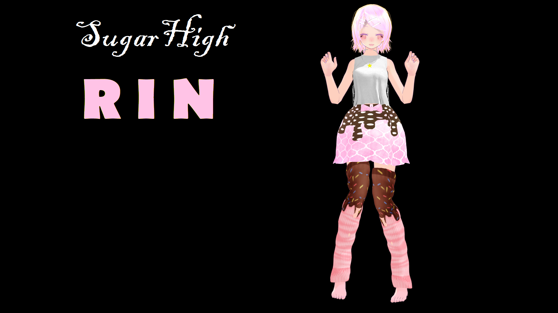 MMD | Sugar High Rin | DL+ by ToasterMiku on DeviantArt