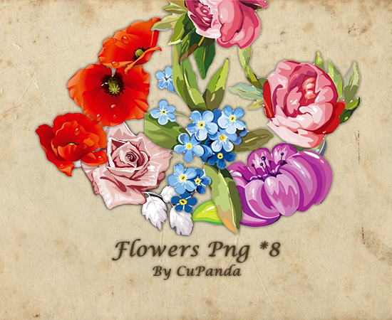 Flowers Png by CuPanda on DeviantArt
