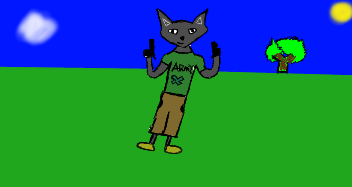 Half Cat . Half Human . by CaptainSurette on DeviantArt