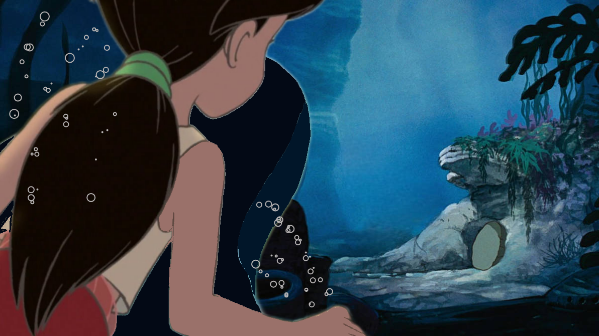 Melody found Ariel's grotto by magico20 on DeviantArt