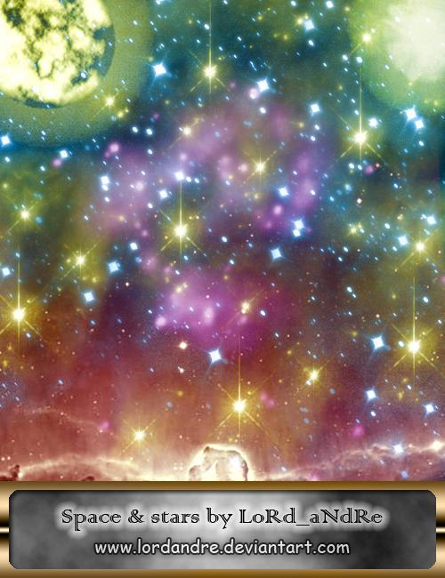 Space and Stars by LoRdaNdRe on DeviantArt