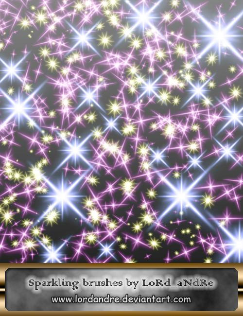 Sparkling brushes by LoRdaNdRe on DeviantArt