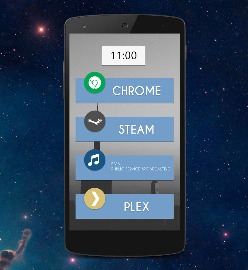 Material Phone Rainmeter Skin by APIIUM on DeviantArt