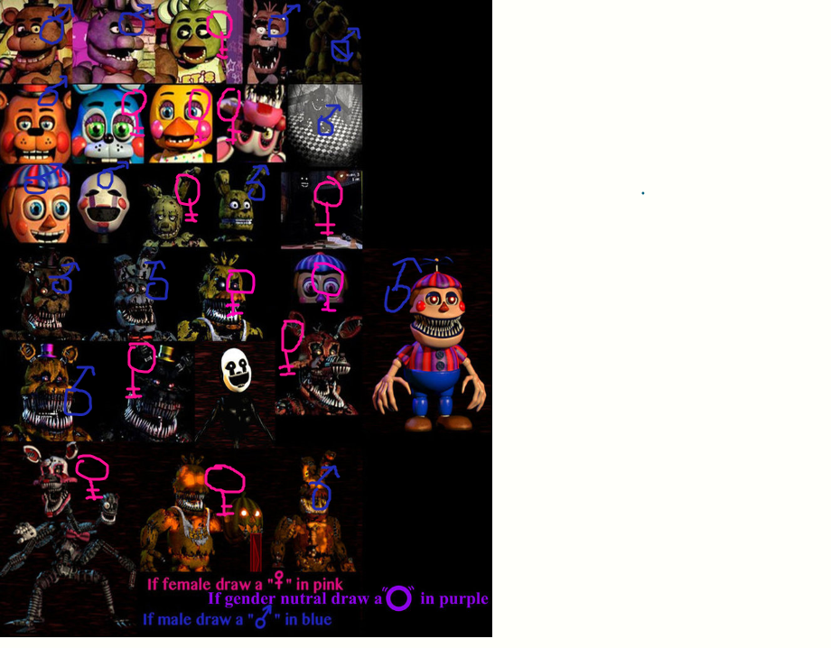 Fnaf Gender Meme By Ktd Draws On Deviantart