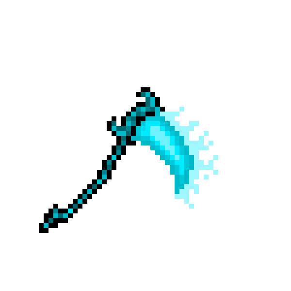 Ice Scythe by RoseDaWolf on DeviantArt