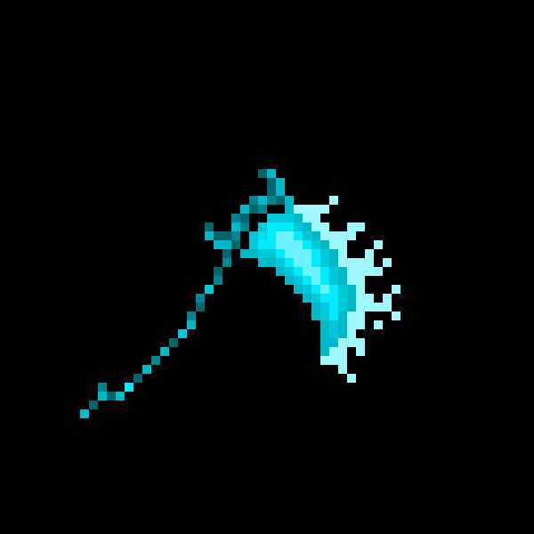 Ice Scythe by RoseDaWolf on DeviantArt