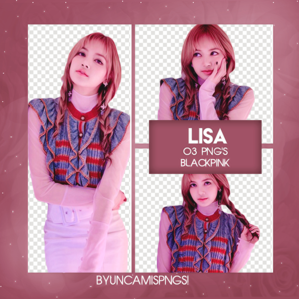 [PNG PACK #64] LISA (BLACKPINK) by fairyixing on DeviantArt