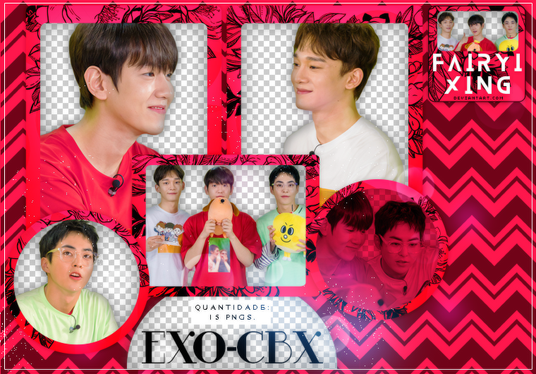 [PNG PACK #707] EXO-CBX - (RTLATTW) by fairyixing on DeviantArt