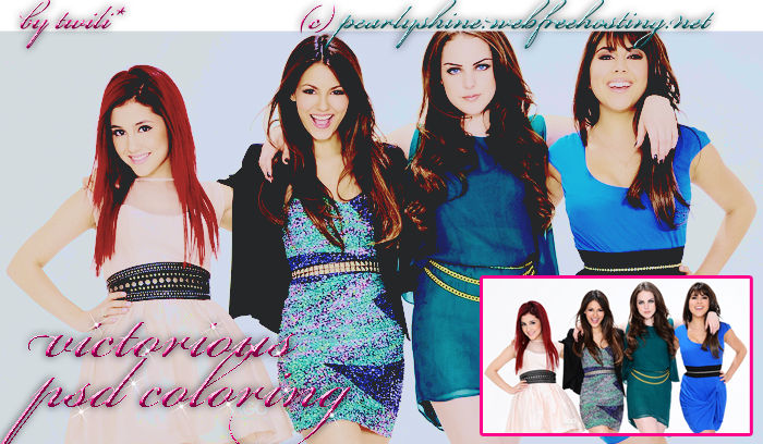 Victorious PSD coloring by its-twilz on DeviantArt