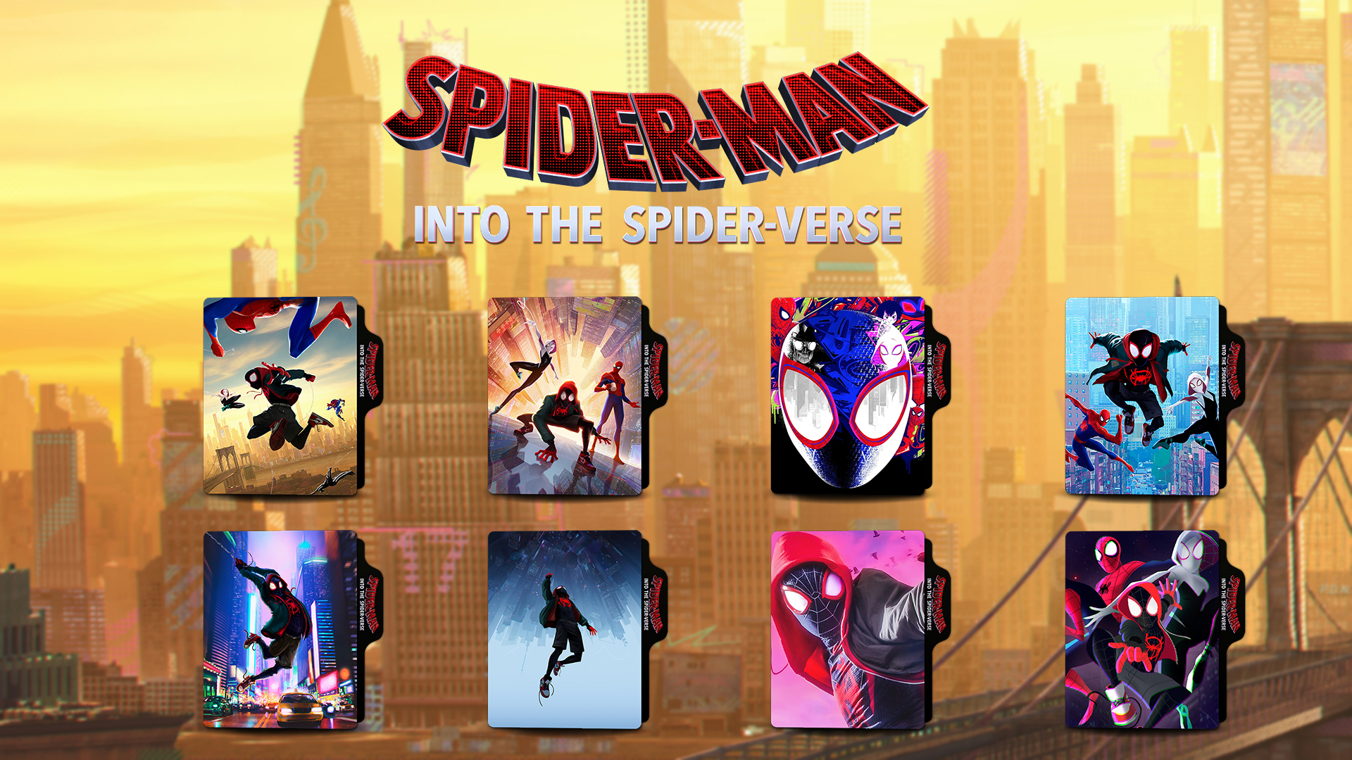 Spider-Man Into the Spider-Verse folder icon by Daniel4Silva on DeviantArt