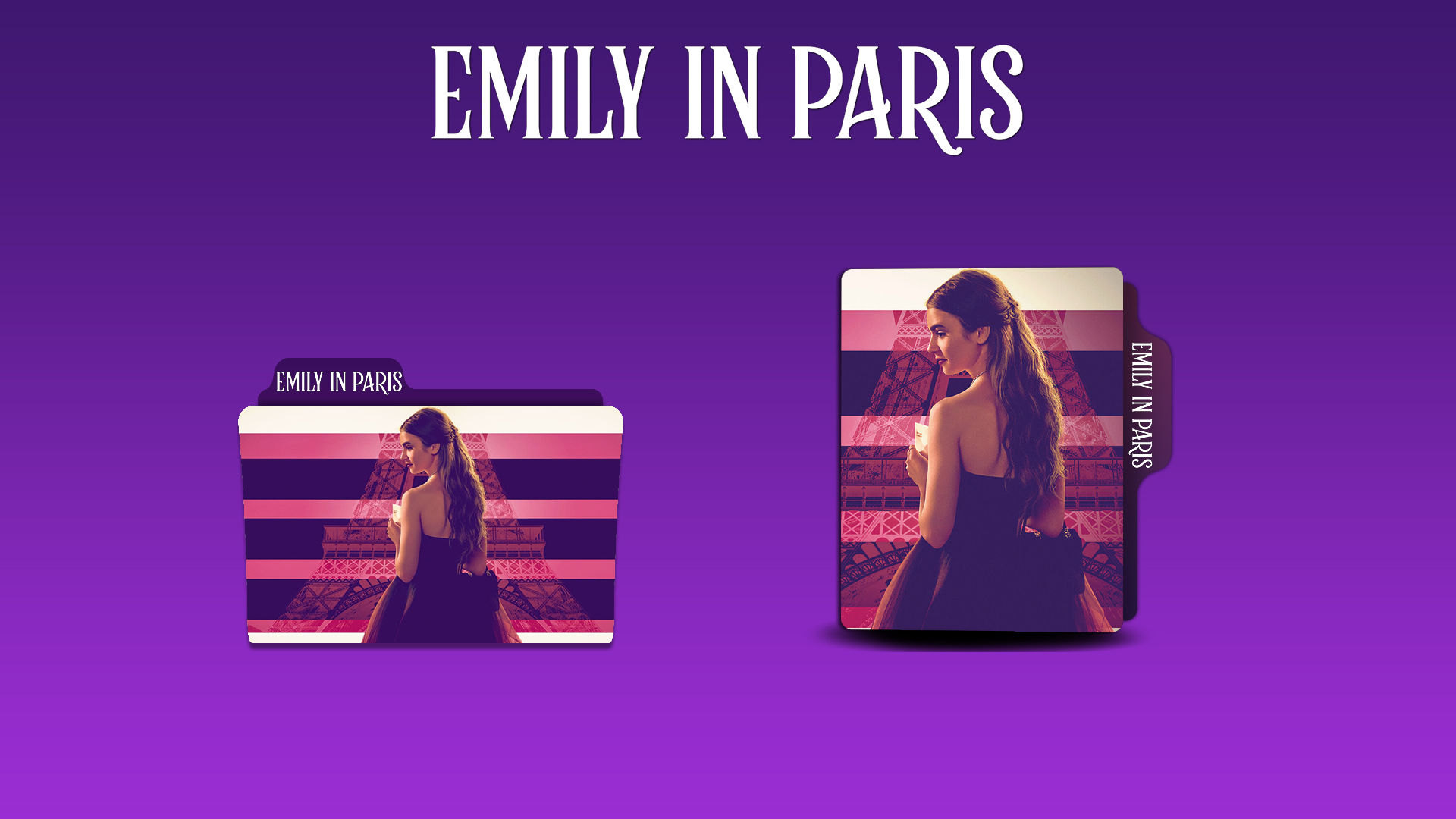 Emily in Paris Folder Icon by Daniel4Silva on DeviantArt