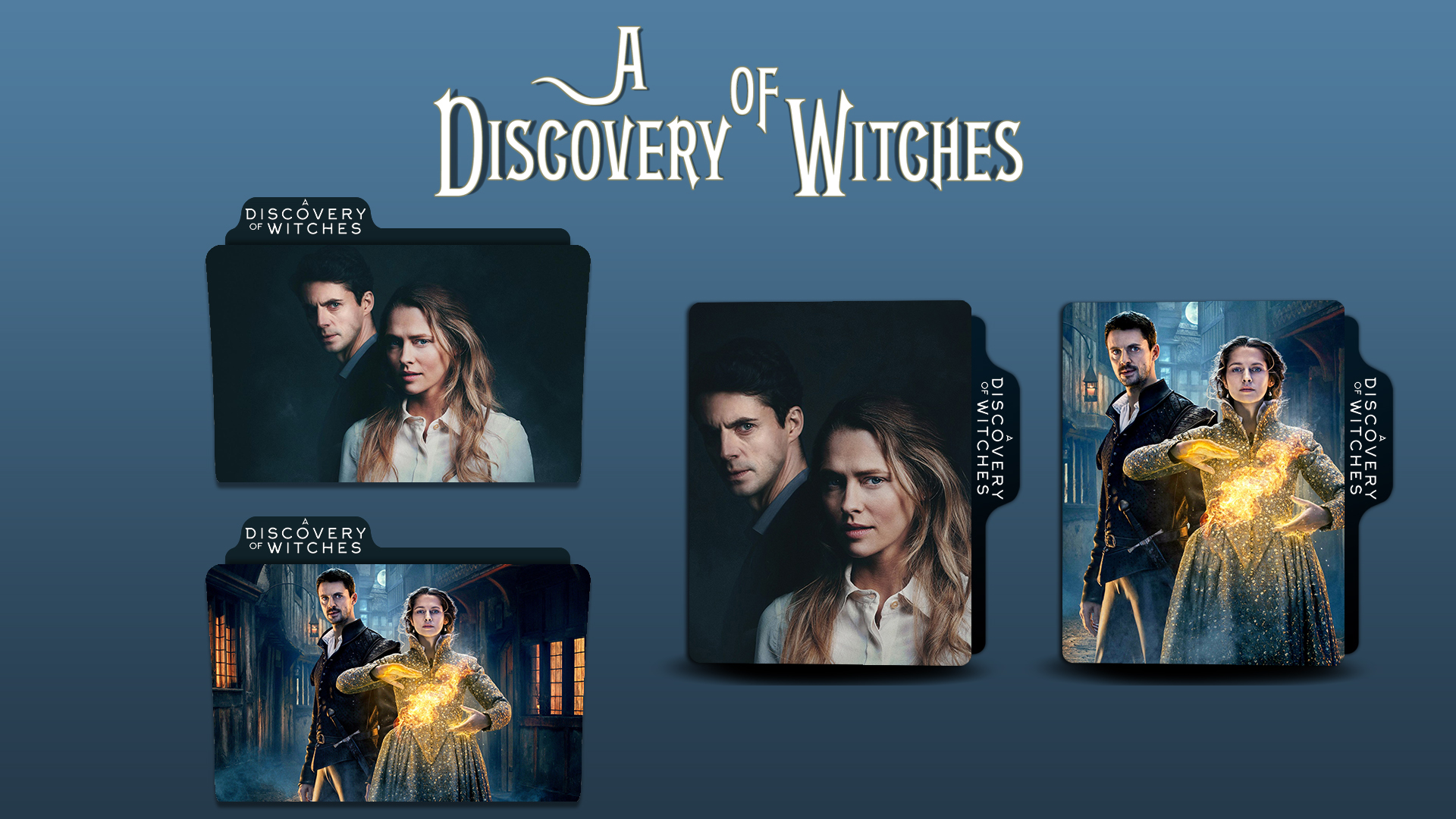 A Discovery of Witches Seasons 1 and 2 Folder Icon by Daniel4Silva on ...