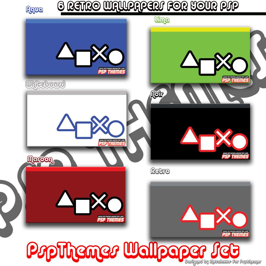 RETRO PSP WALLS by pspthemes on DeviantArt