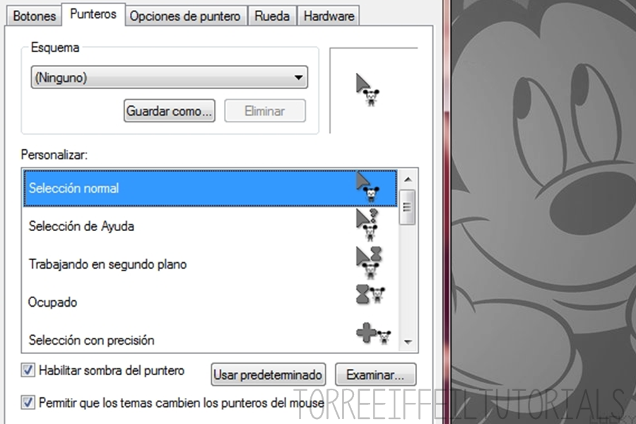 Cursor Mickey Mouse!-TTE by TorreEffeilTutorials on DeviantArt
