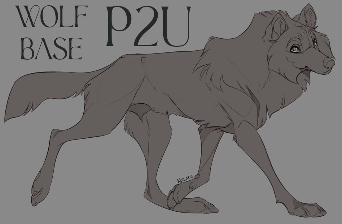 P2U Wolf Base by Koilada on DeviantArt