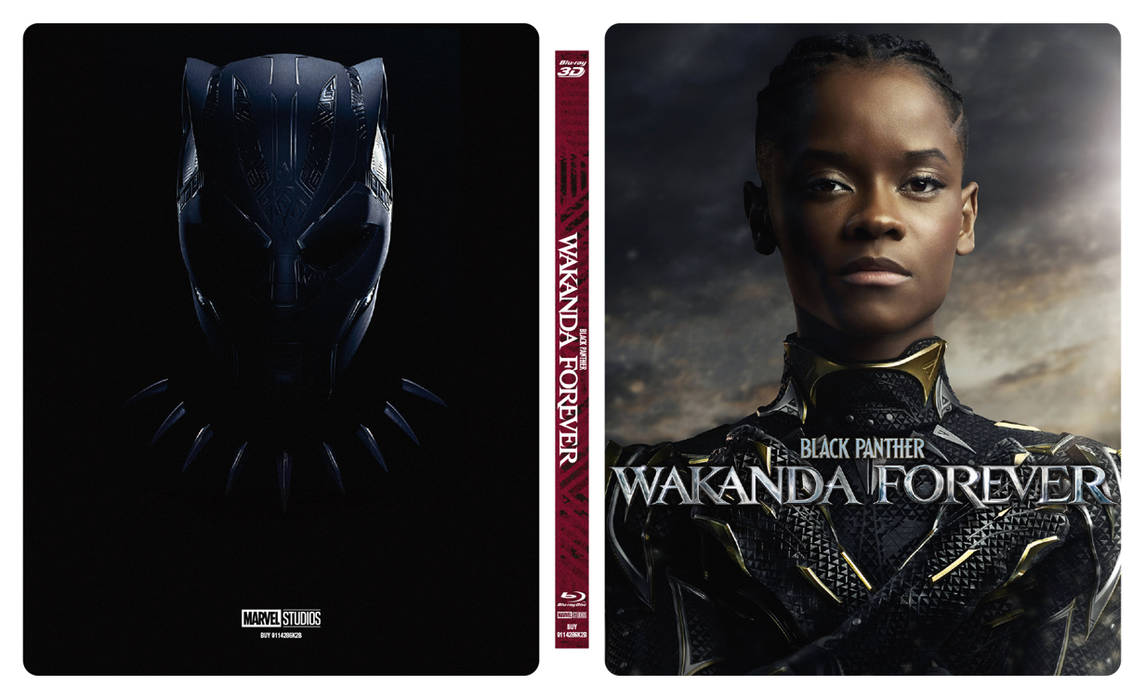Black Panther Wakanda Forever - 3D Steelbook Art by Pineapples101 on ...