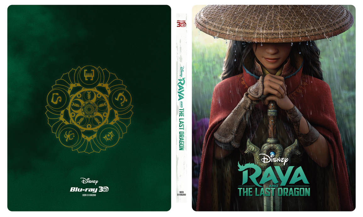 Raya And the Last Dragon - 3D Steelbook Blu Ray by Pineapples101 on ...