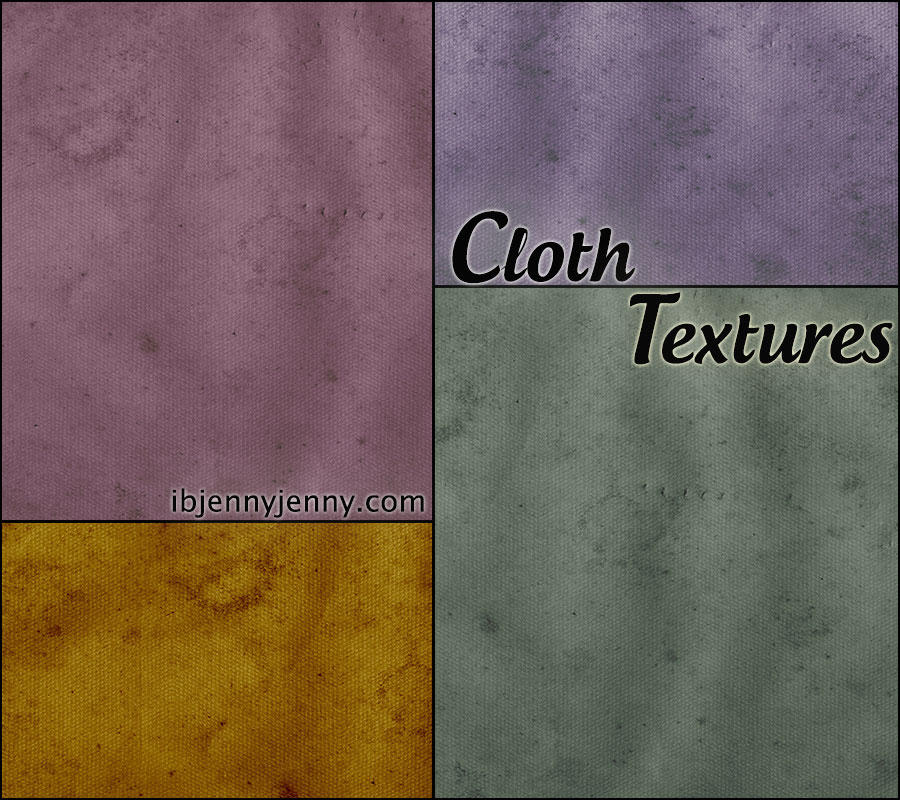 4 Free High Quality Cloth Textures by ibjennyjenny on DeviantArt