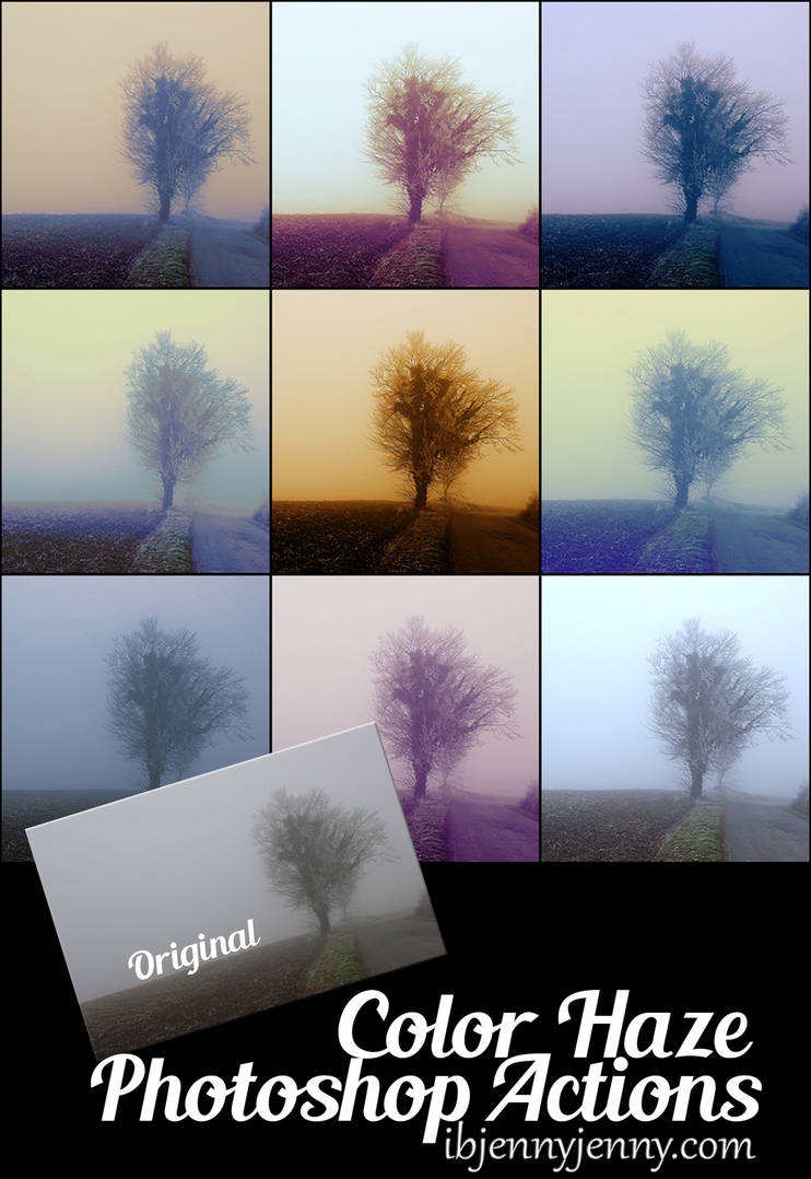 Free Color Haze Photoshop Actions by ibjennyjenny on DeviantArt