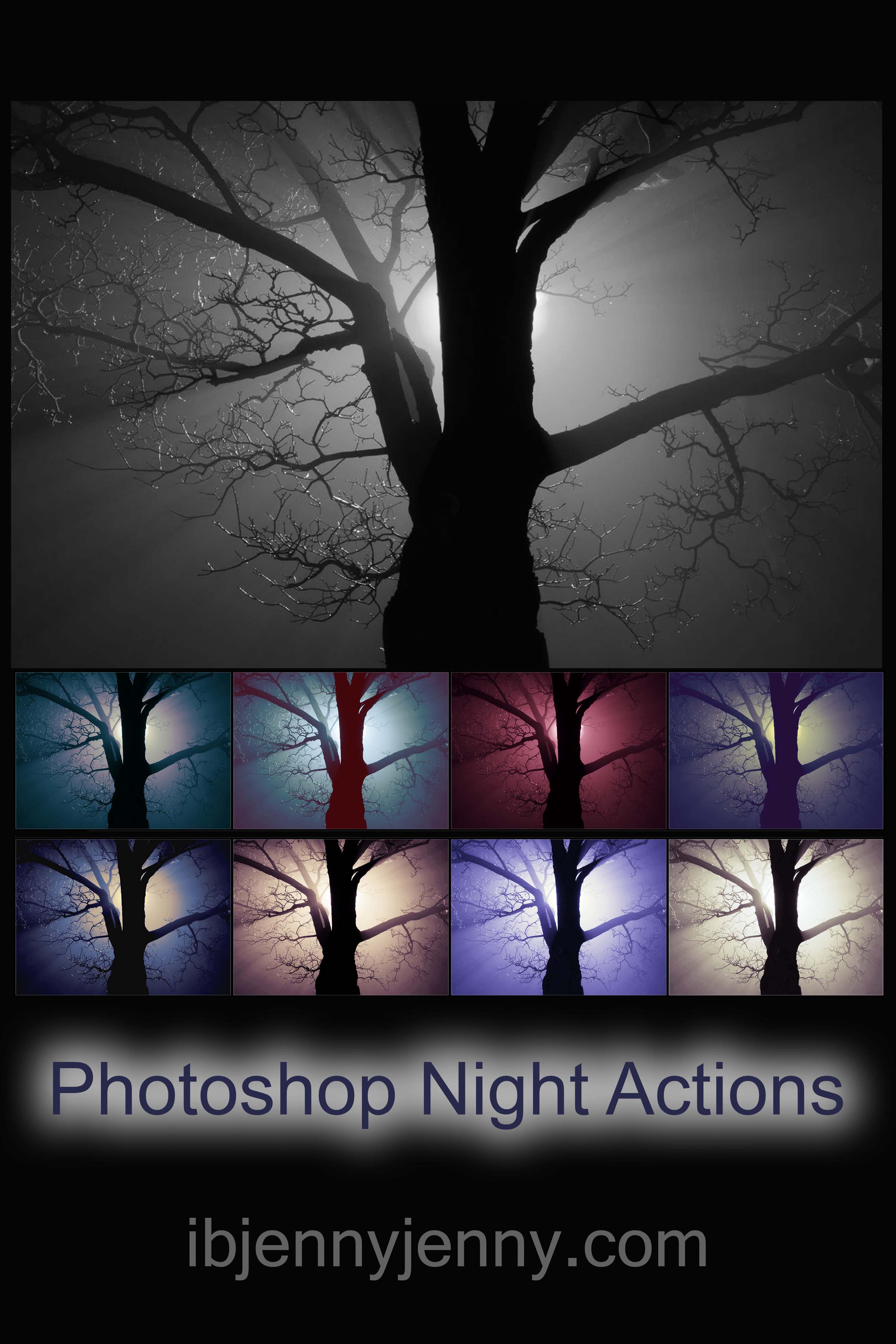 Free Photoshop Night Actions by ibjennyjenny on DeviantArt