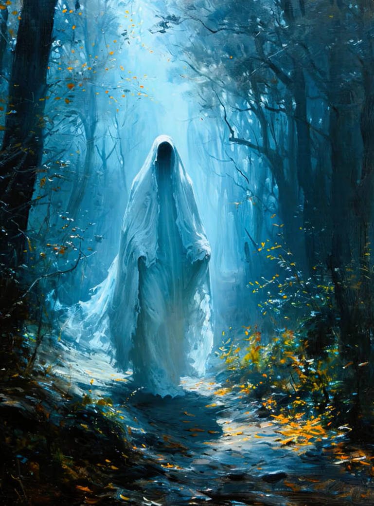 (Animation) A Ghost Walks an Autumn Path by Generalorder4 on DeviantArt