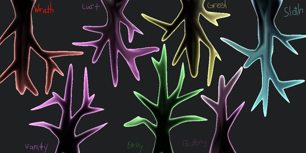 7 Deadly Trees by lovelyangel846 on DeviantArt