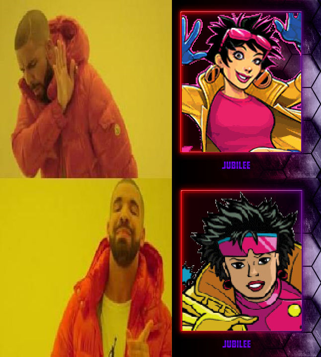 Mugen Meme - Jubilee's portrait by GTAguy1997DMA on DeviantArt