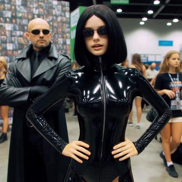 Poor Jake. He got the Trinity Costume, No Neo Left by mejw1 on DeviantArt