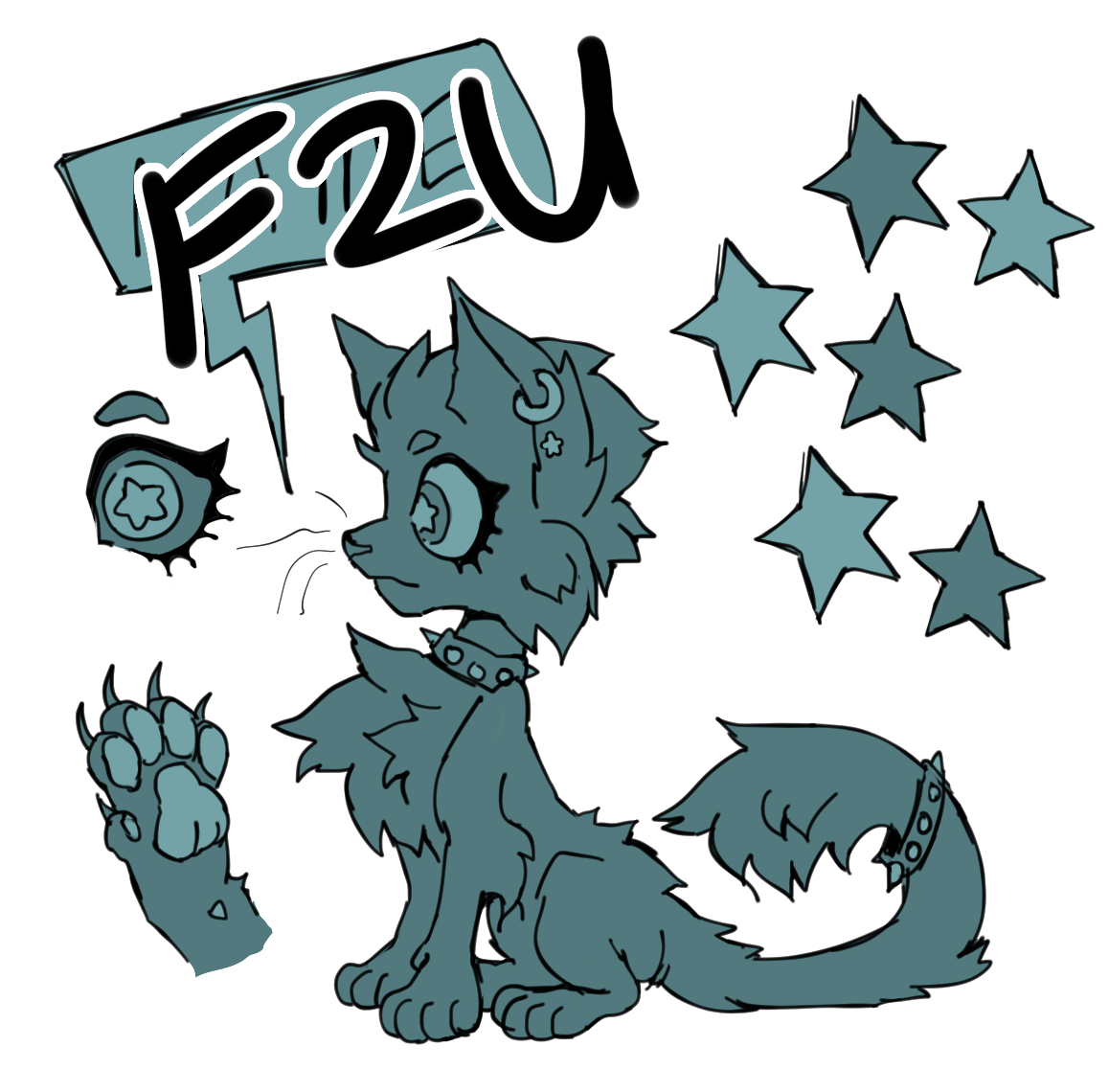 F2U Starry Cat Base by cat-frog on DeviantArt