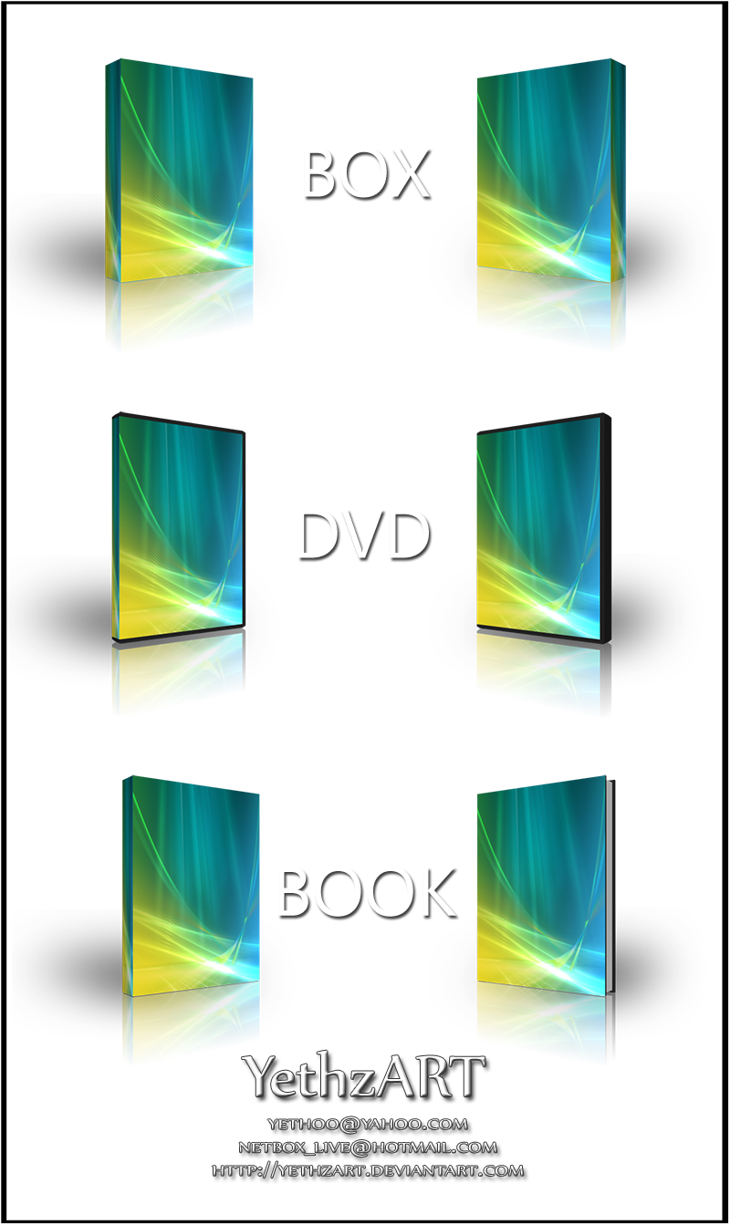 Vista DVD-BOOK-BOX by yethzart on DeviantArt