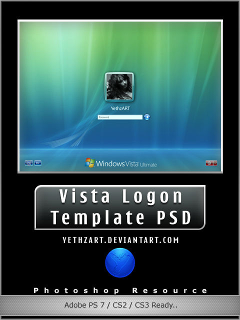Vista Logon Preview Template by yethzart on DeviantArt
