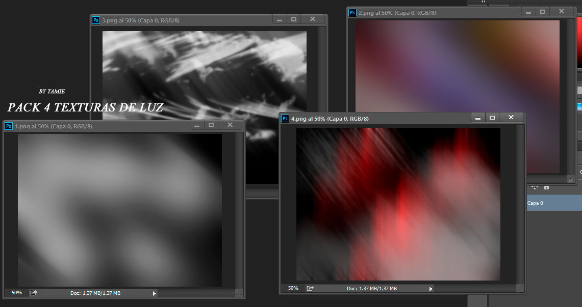 Pack Texturas De Luz by TamieGallery on DeviantArt