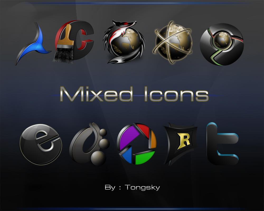 Mixed Icons by Tongsky on DeviantArt