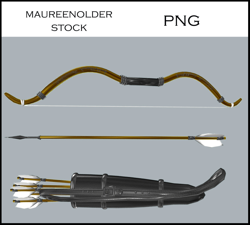 STOCK PNG bow and arrows by MaureenOlder on DeviantArt