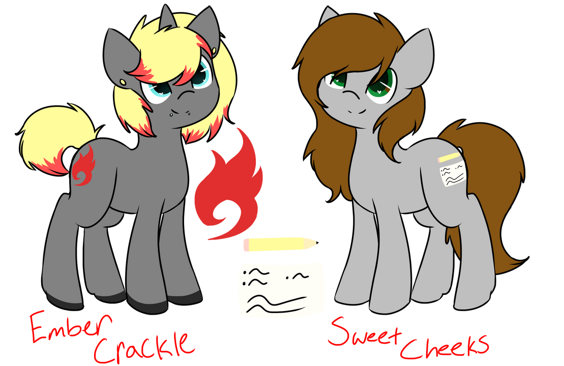 :REF: 2020 Sweet Cheeks and Ember Crackle by StarStruckSocks on DeviantArt