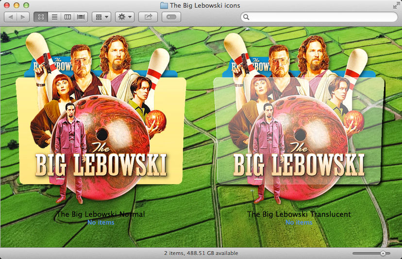 The Big Lebowski movie folder icon x2 by zenoasis on DeviantArt