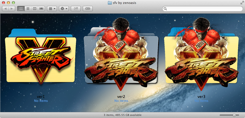 Street Fighter V (request) game folder icon by zenoasis on DeviantArt
