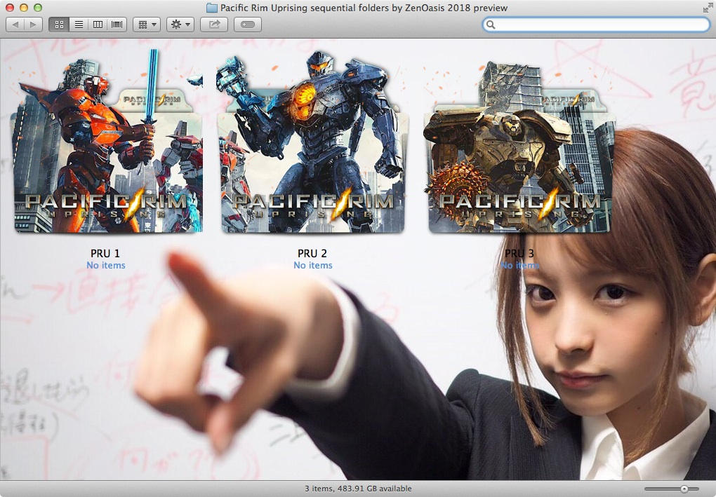 Pacific Rim Uprising sequential folder icons by zenoasis on DeviantArt