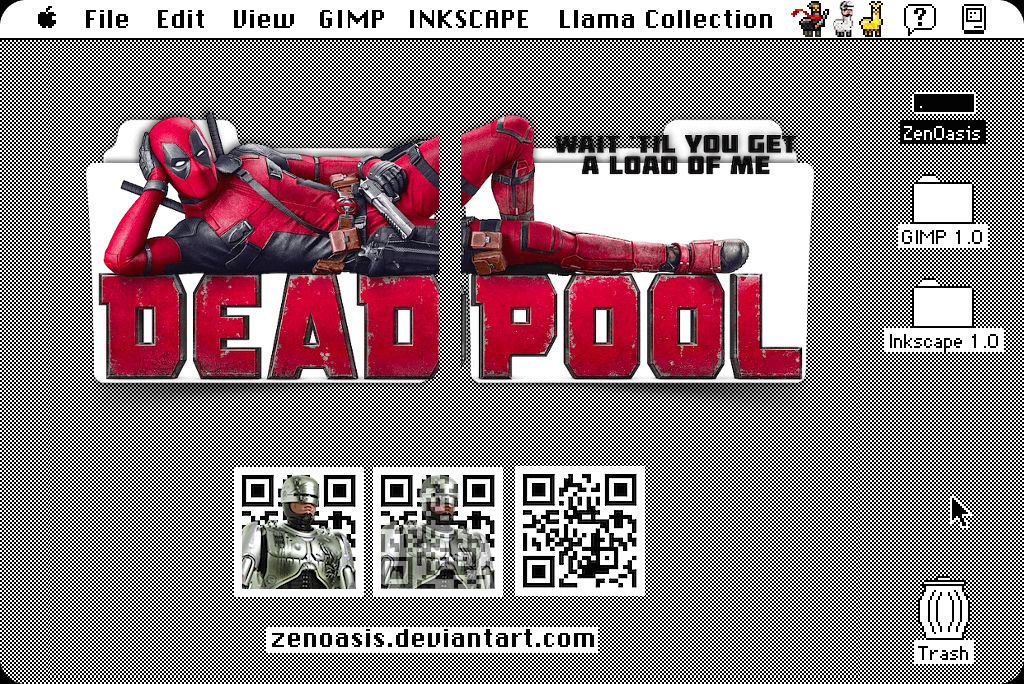 Deadpool movie sequential folder icon by zenoasis on DeviantArt