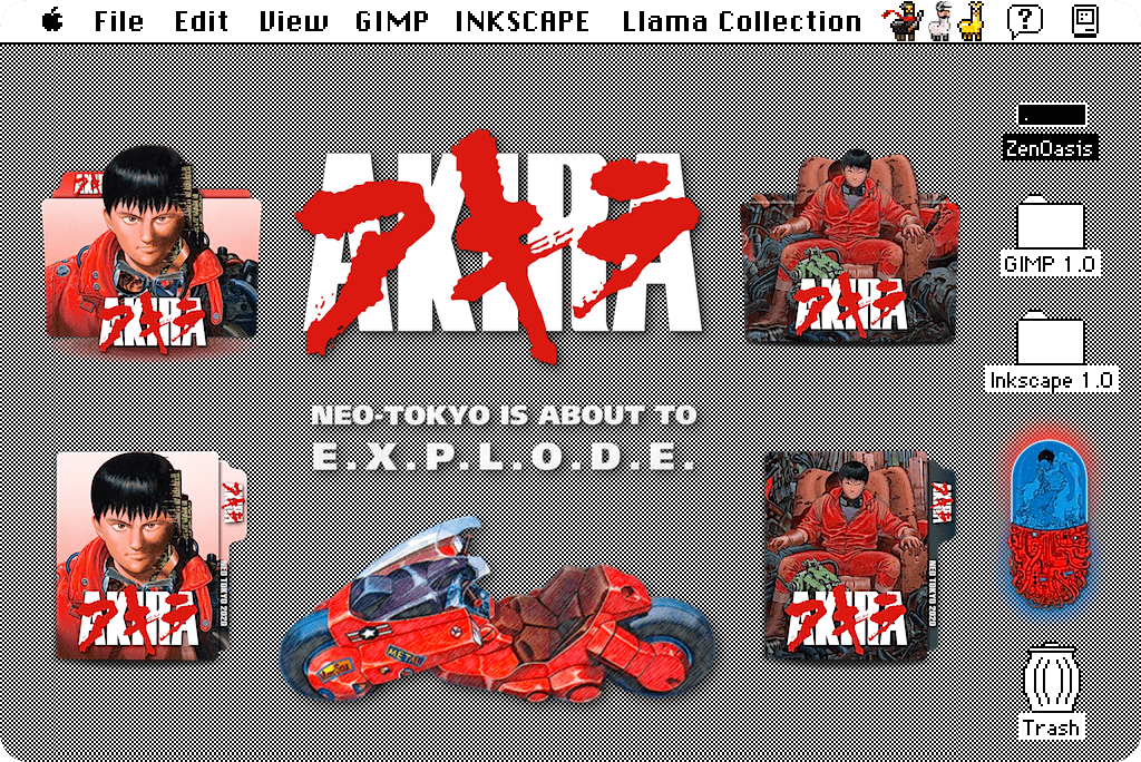 Akira 2020 (Japanese) movie folder icon pack by zenoasis on DeviantArt